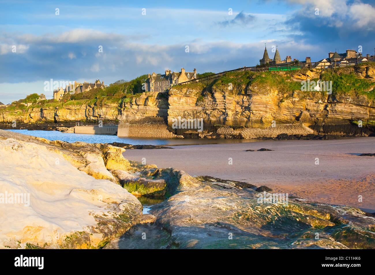 St Andrews Cliffs Stock Photo - Alamy