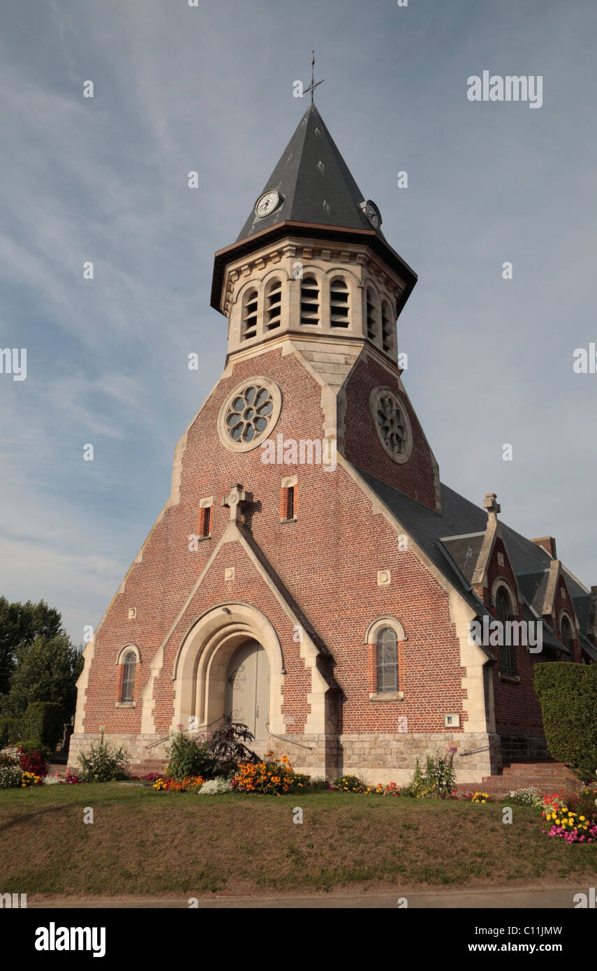 The Eglise Saint-Jean-Baptiste (St. Jean Baptiste) Catholic Church ...
