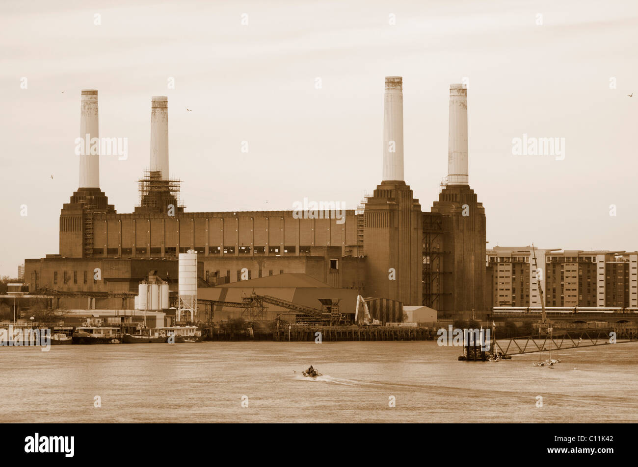 Battersea Power Station is a de-commissioned coal-fired power station ...