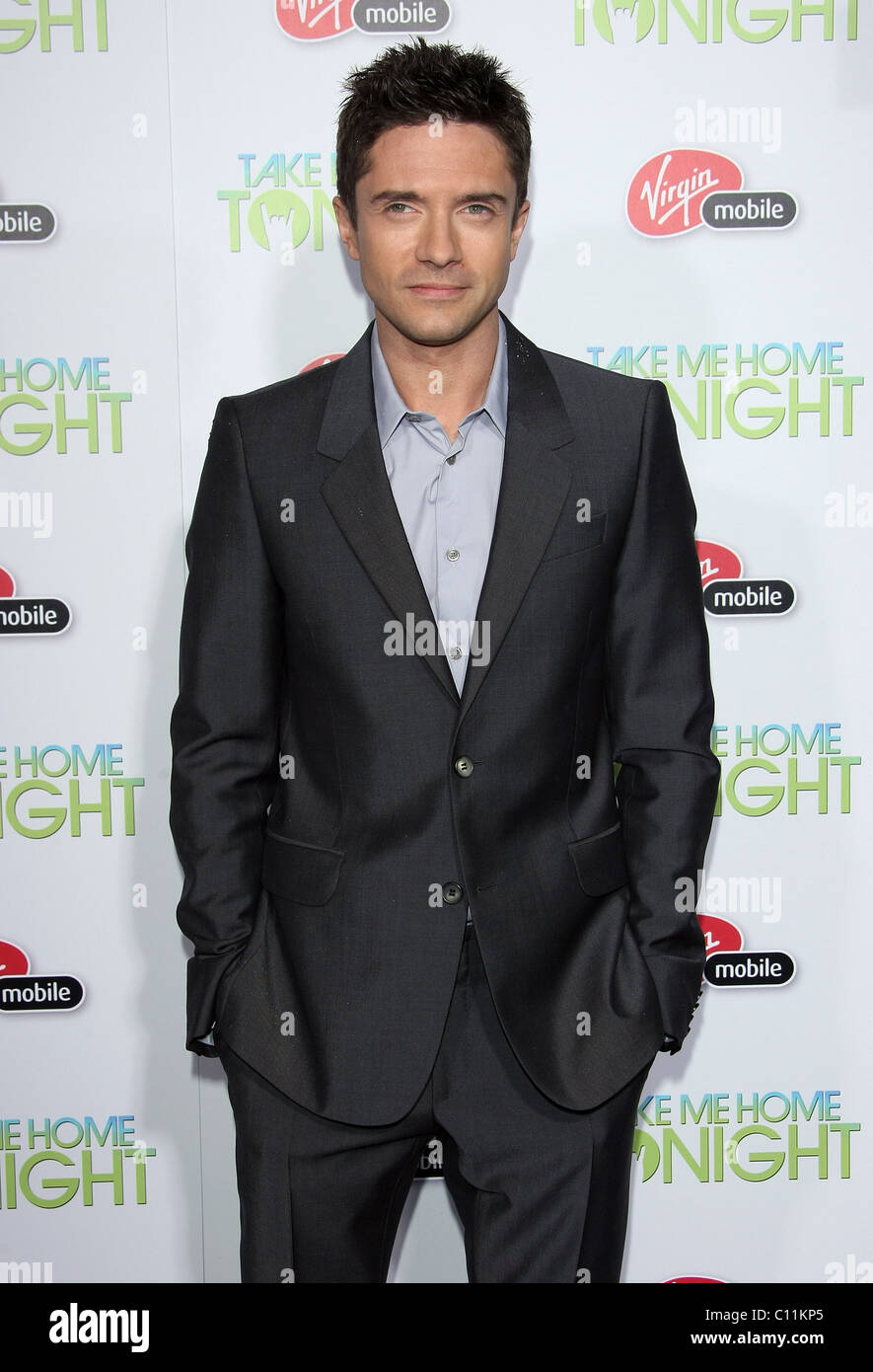 TOPHER GRACE TAKE ME HOME TONIGHT LOS ANGELES PREMIERE. RELATIVITY ...