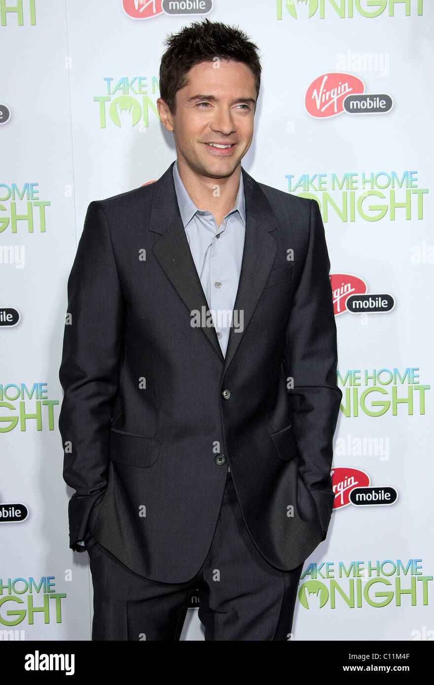 TOPHER GRACE TAKE ME HOME TONIGHT LOS ANGELES PREMIERE. RELATIVITY ...