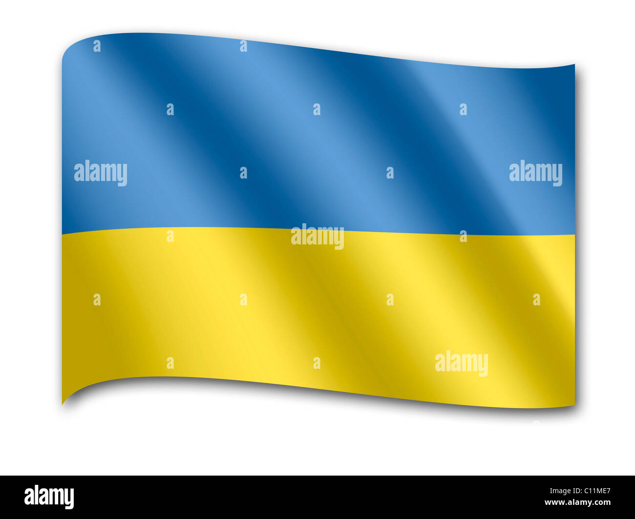 Flag of Ukraine Stock Photo - Alamy