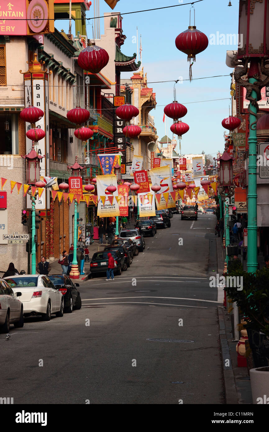Grant Street, San Francisco Stock Photo - Alamy