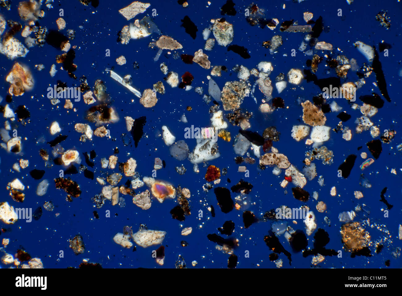 Volcanic ash microscope hi-res stock photography and images - Alamy