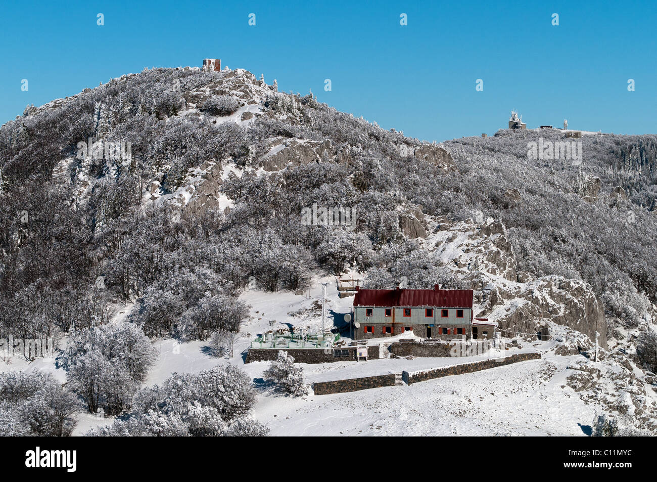 Zavizan Mountain hut in Northern Velebit National Park in Croatia ...