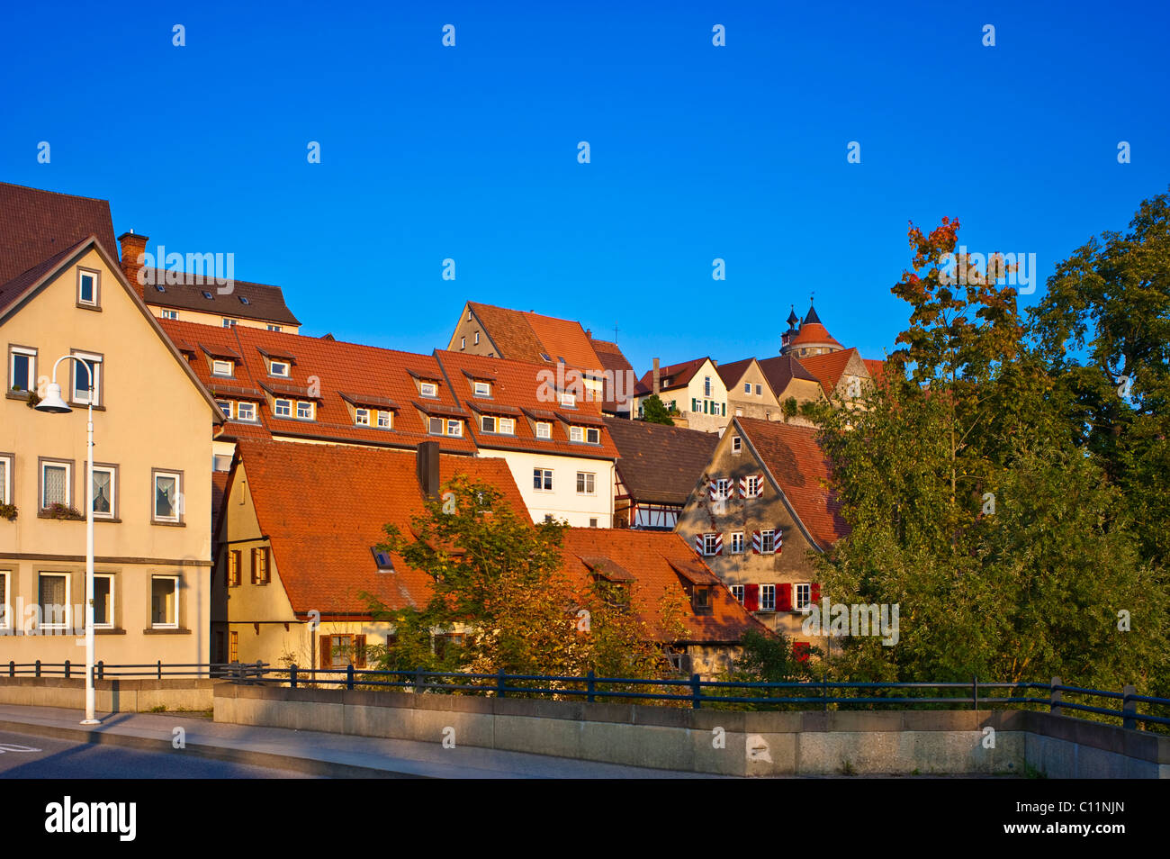 Old town, Besigheim, Neckartal, Baden-Wuerttemberg, Germany, Europe ...