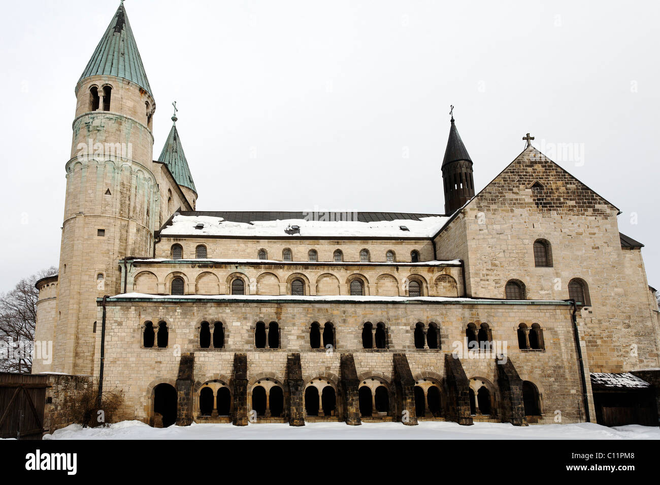 Stiftskirche St. Cyriakus collegiate church, Romanesque, Gernrode ...