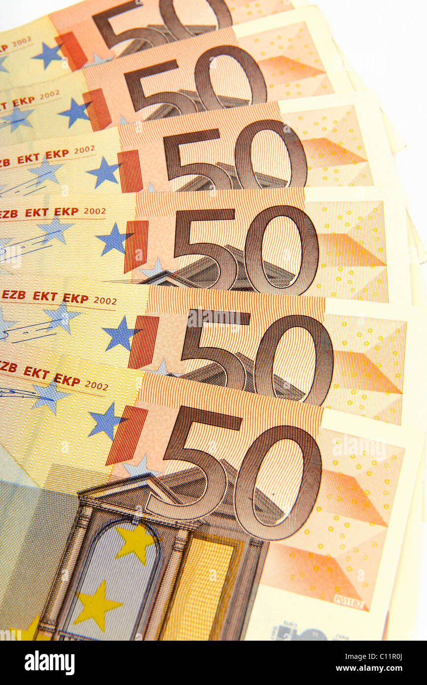 50 notes fan hi-res stock photography and images - Alamy