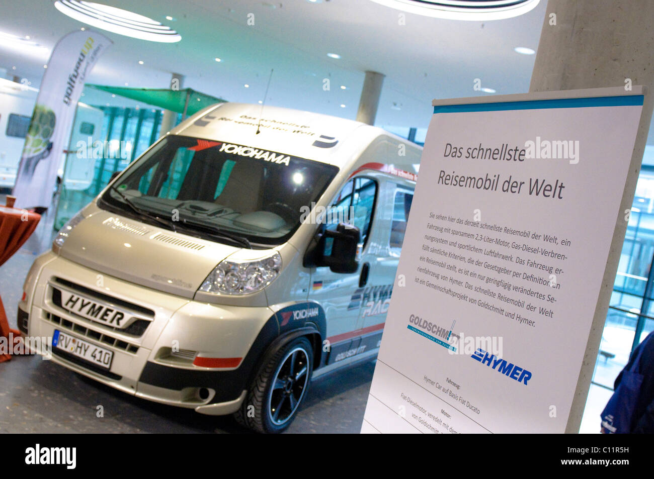 The fastest motorhome in the world by HYMER, CMT, Caravan Motor ...