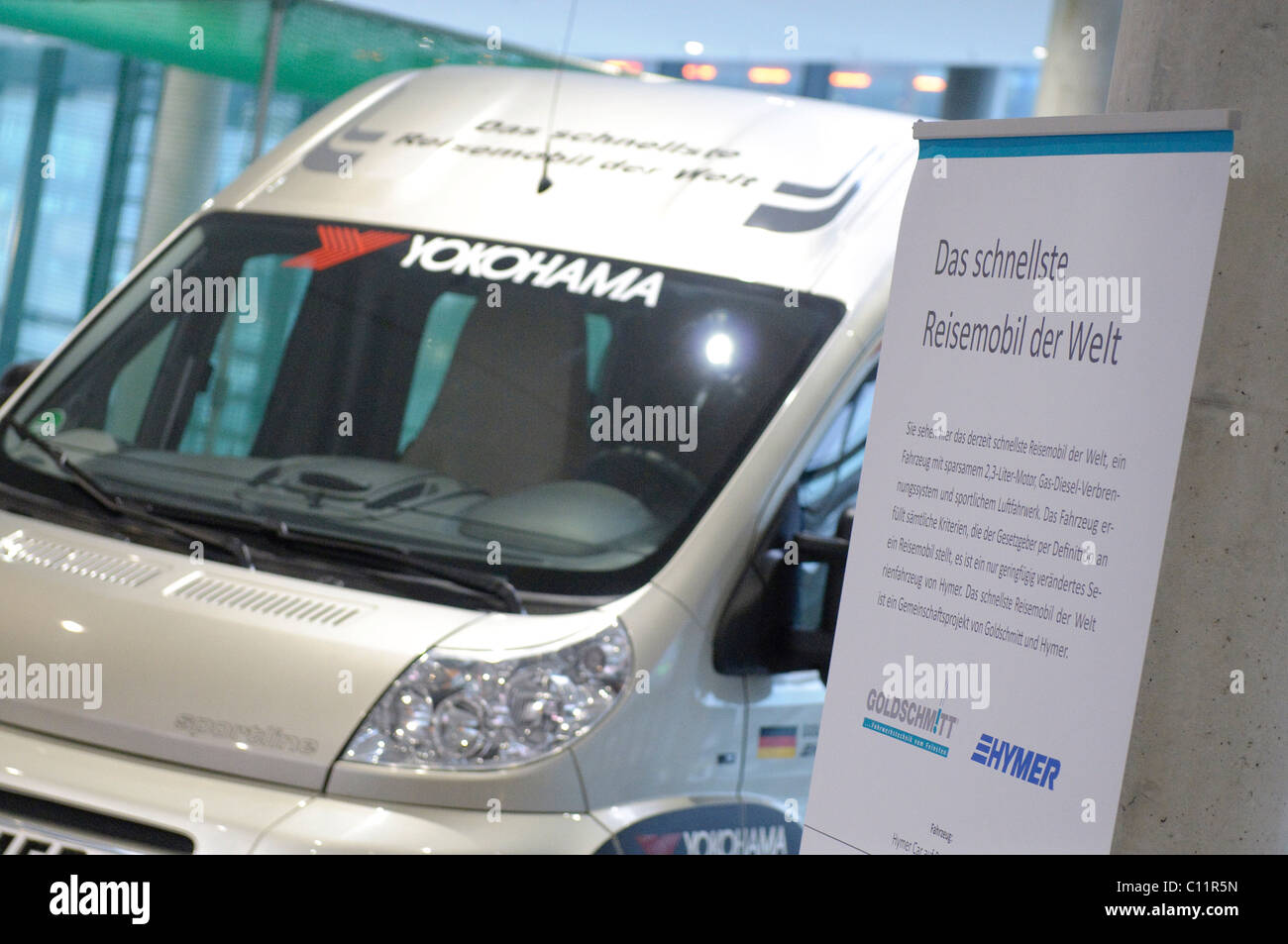The fastest motorhome in the world by HYMER, CMT, Caravan Motor ...