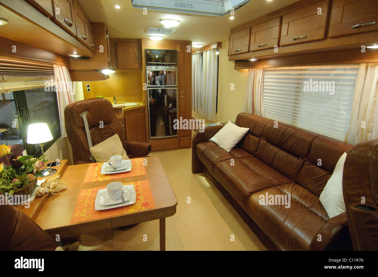 Luxury caravan inside hi-res stock photography and images - Alamy