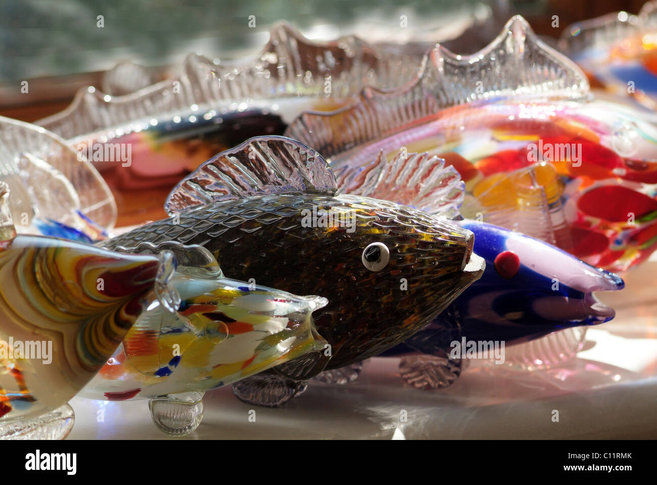 Glass fish figurine hi-res stock photography and images - Alamy