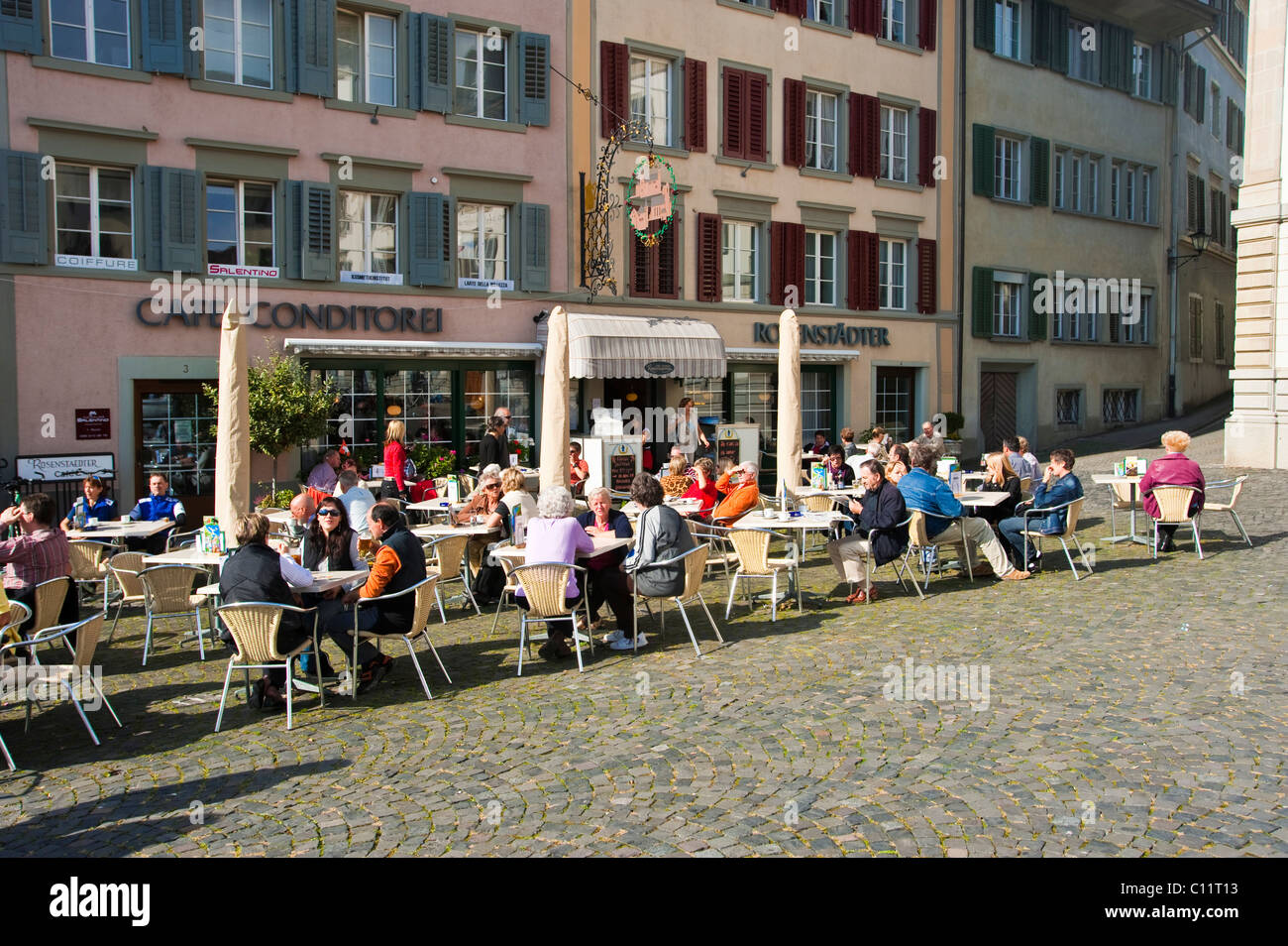 Switzerland swiss cafe hi-res stock photography and images - Alamy
