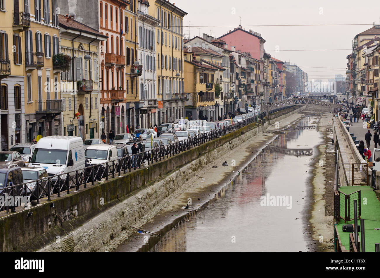 Every year the small Milan river, famous in the world for the pound ...