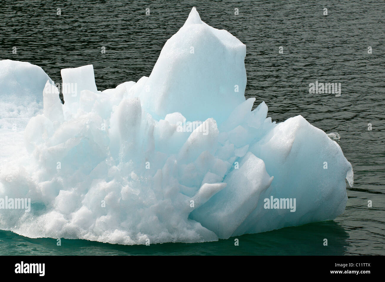 Alaska. Iceberg in LeConte Bay, Southeast Alaska Stock Photo - Alamy