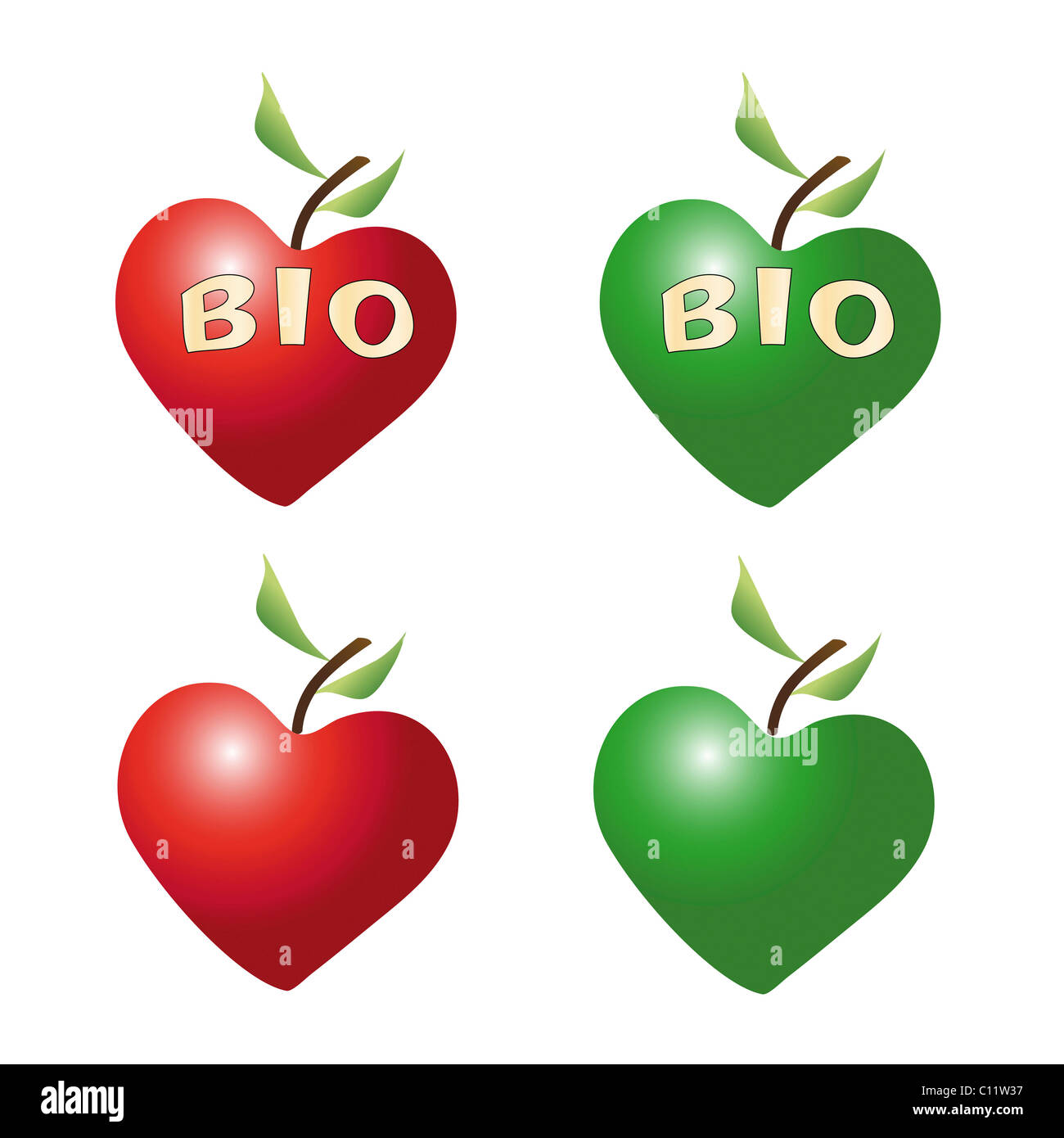 Organic product symbols hi-res stock photography and images - Alamy