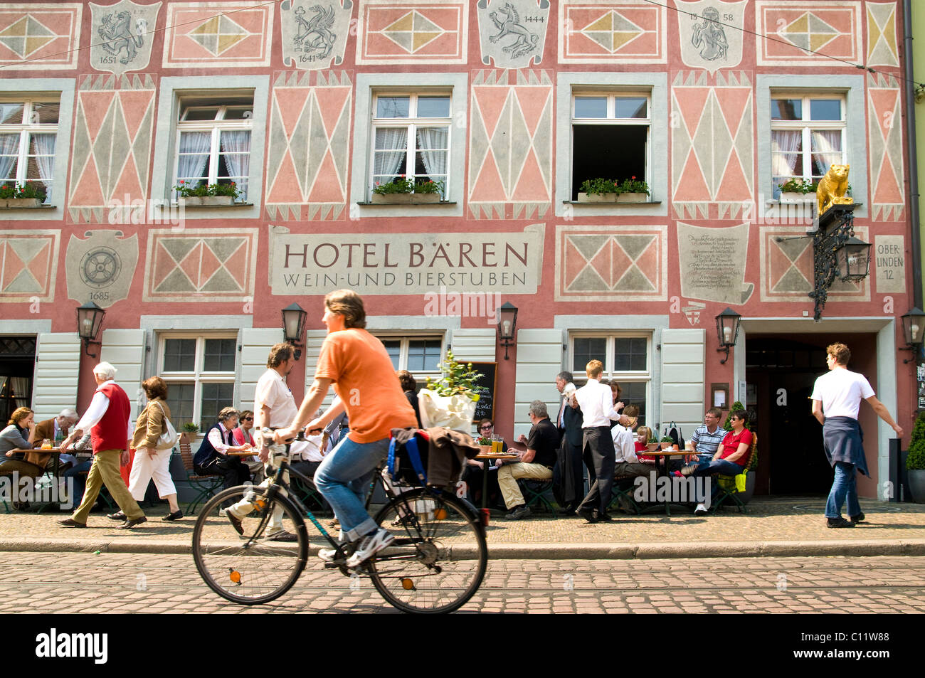 Germany's oldest inn, Freiburg, Baden-Wuerttemberg, Germany, Europe ...