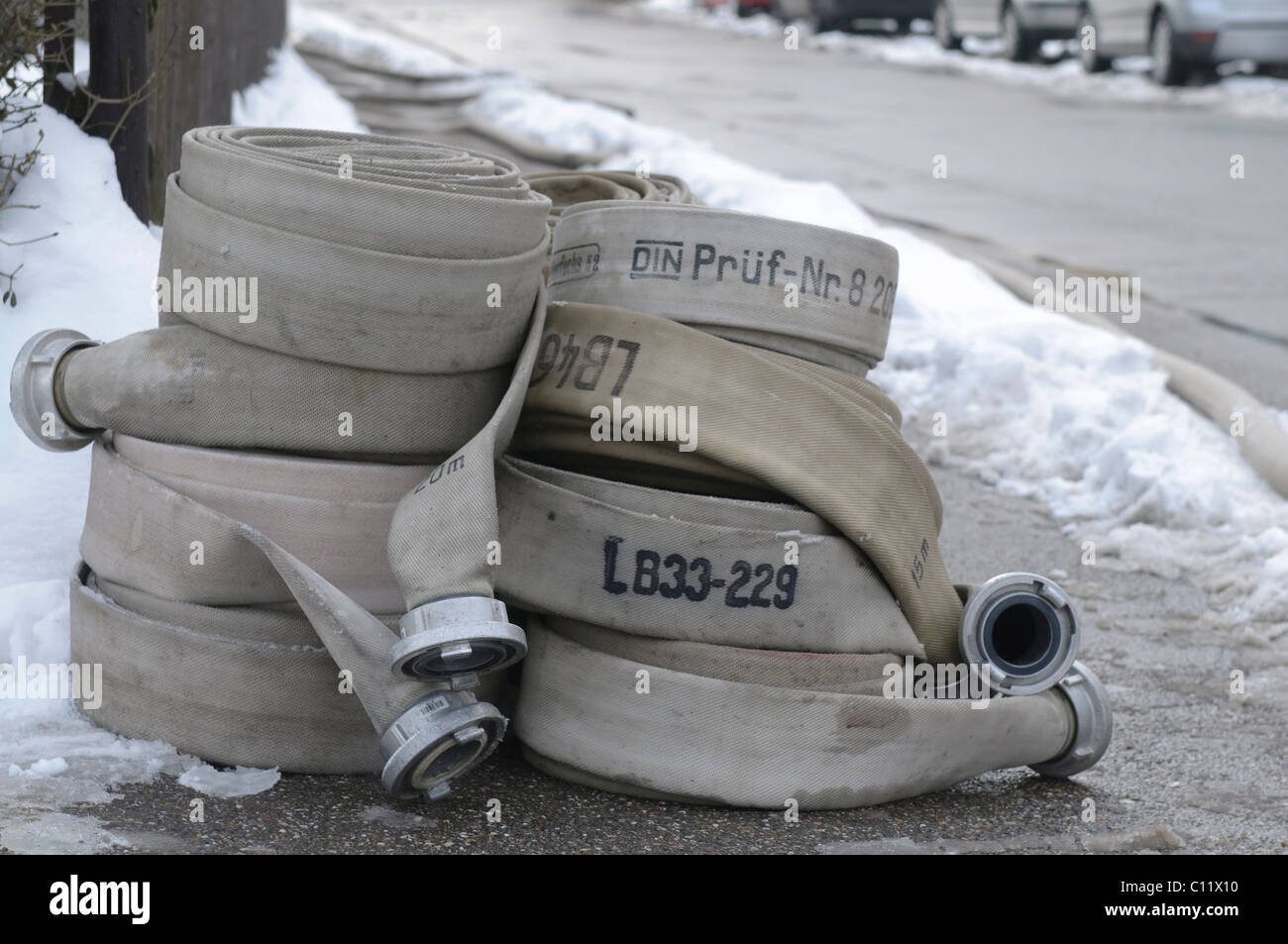 Fire Hoses Stock Photos & Fire Hoses Stock Images - Alamy