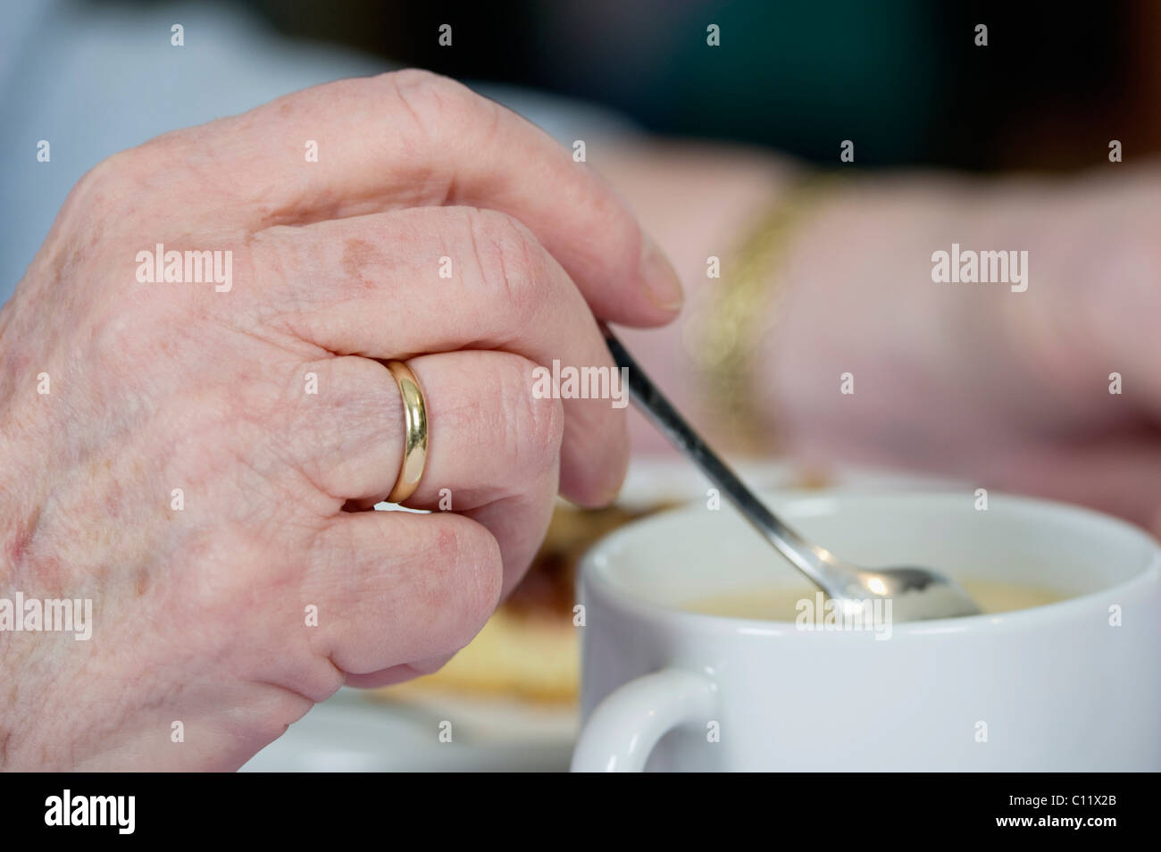 Womans hand in details hi-res stock photography and images - Alamy