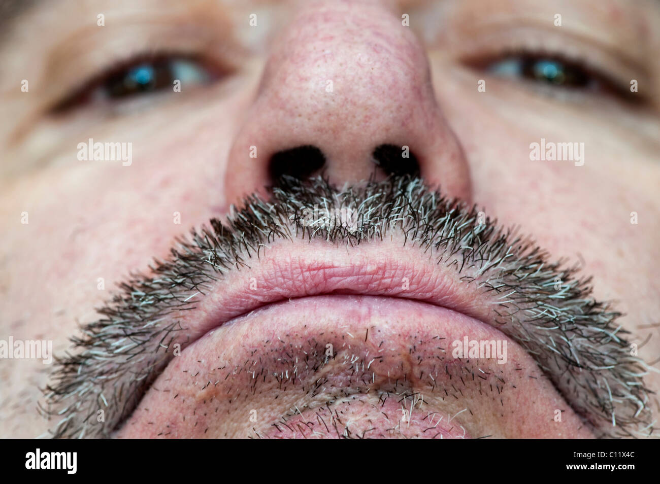 Man worms eye view hi-res stock photography and images - Alamy