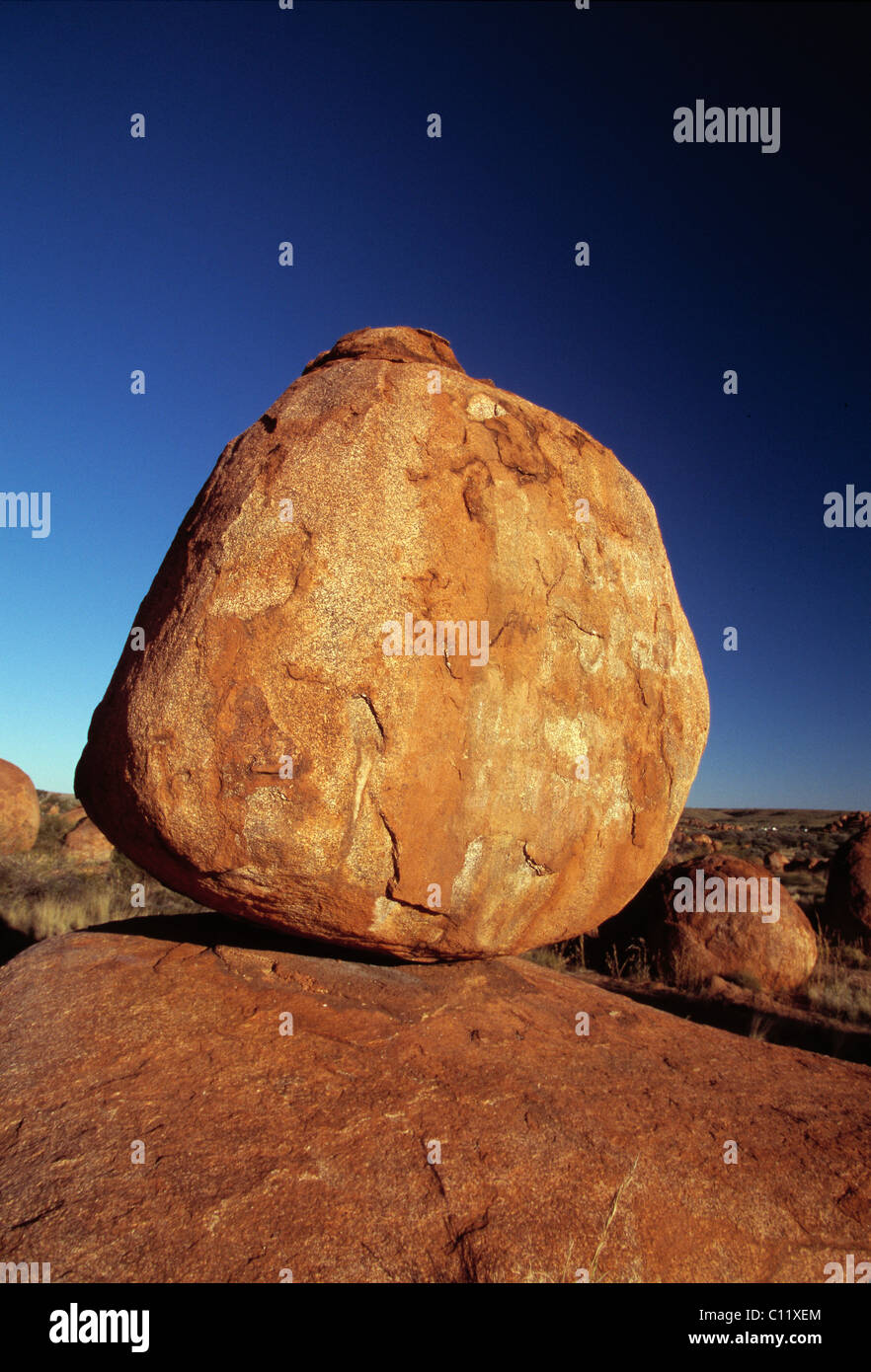 Devils Marbles, Red Center, Northern Territory, Australia Stock Photo ...