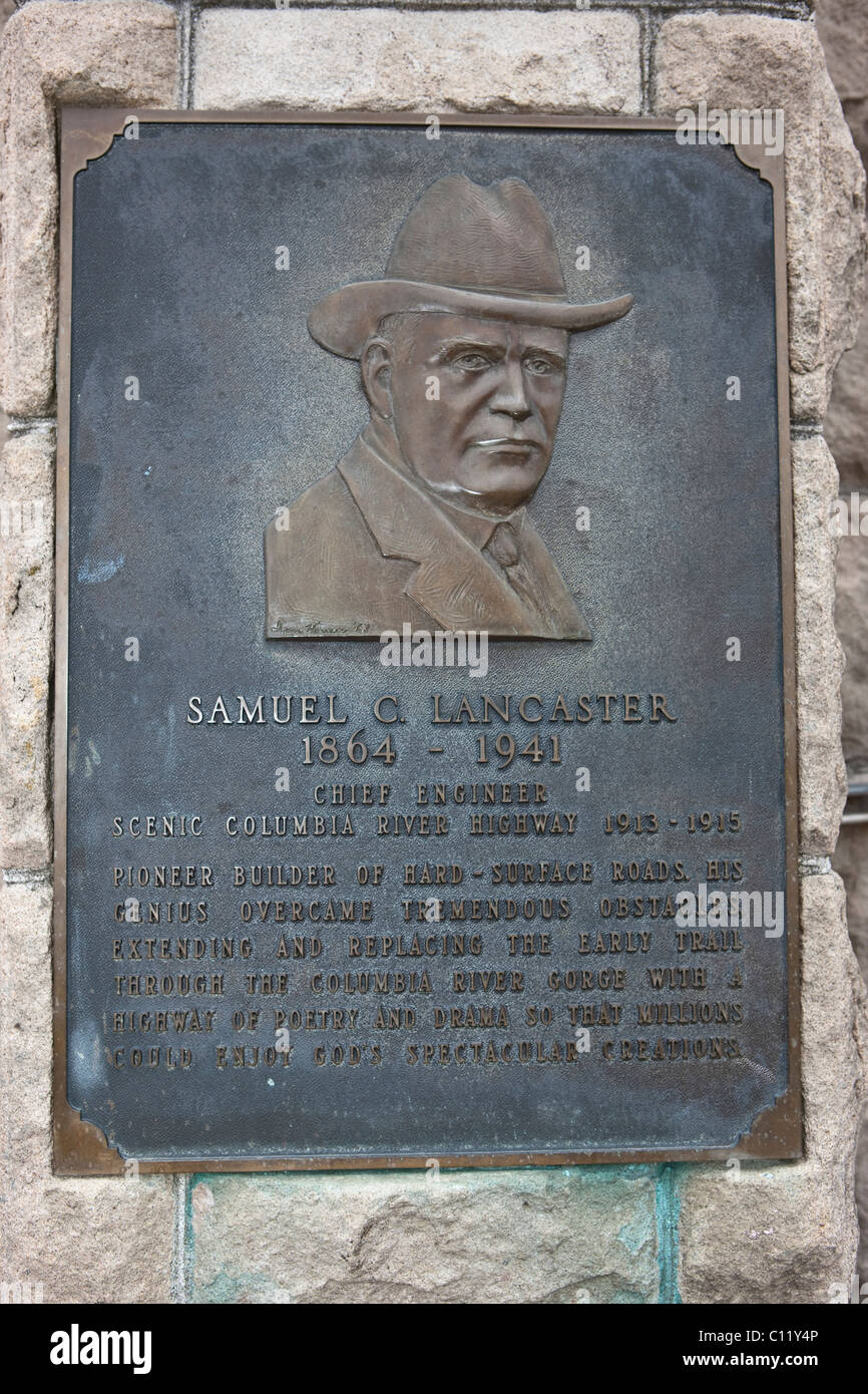 Memorial for the architect Samuel C. Lancaster, 1864 - 1941, designer ...