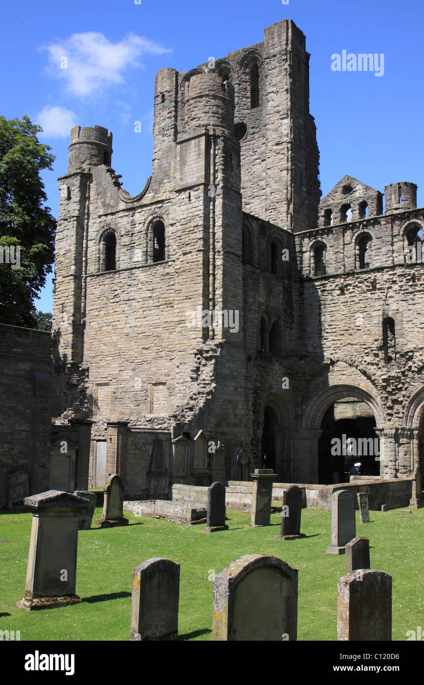 Kelso Abbey, Kelso, Scottish Borders, Scotland, United Kingdom, Europe ...