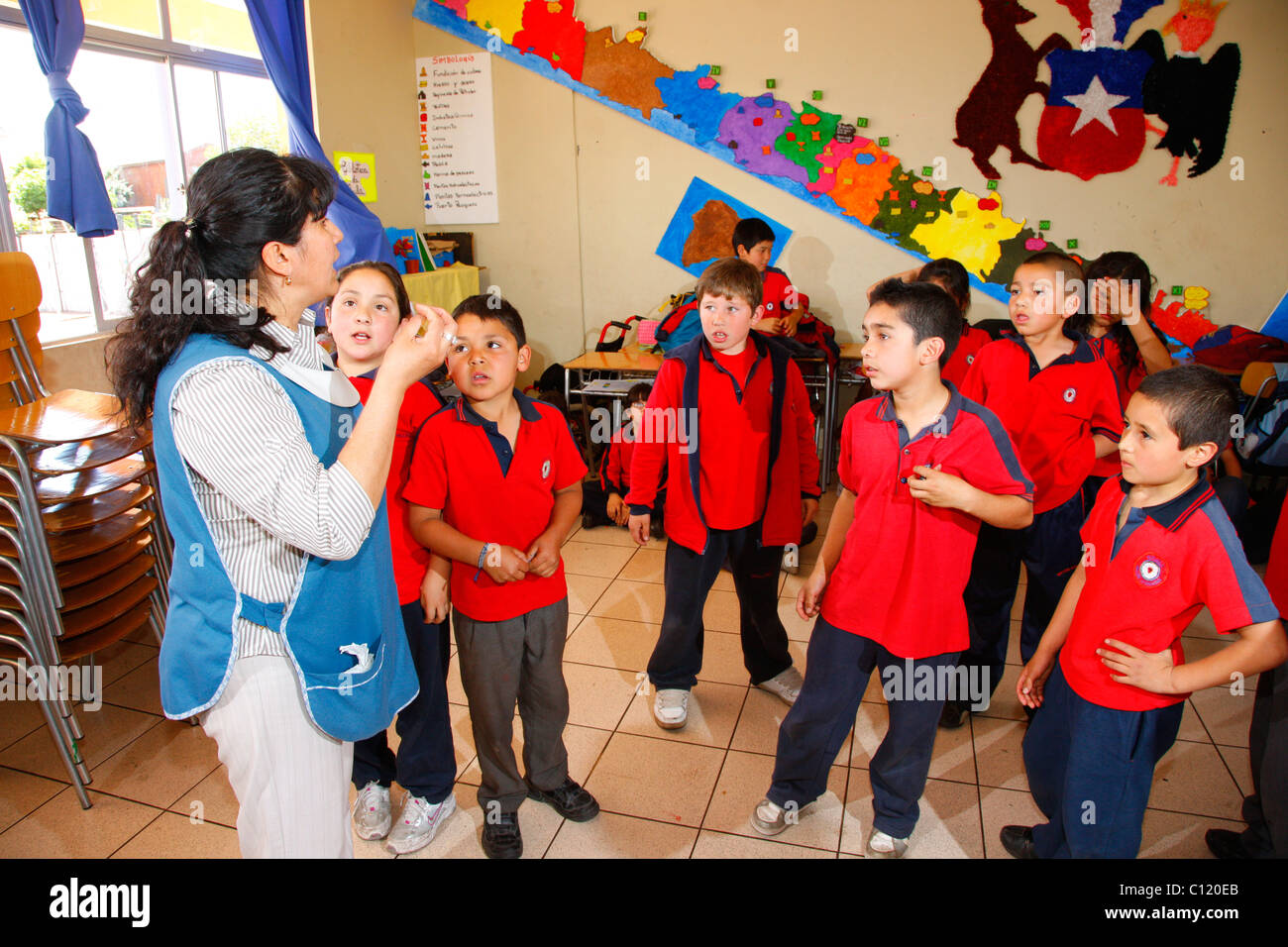 Classroom education chile hi-res stock photography and images - Alamy