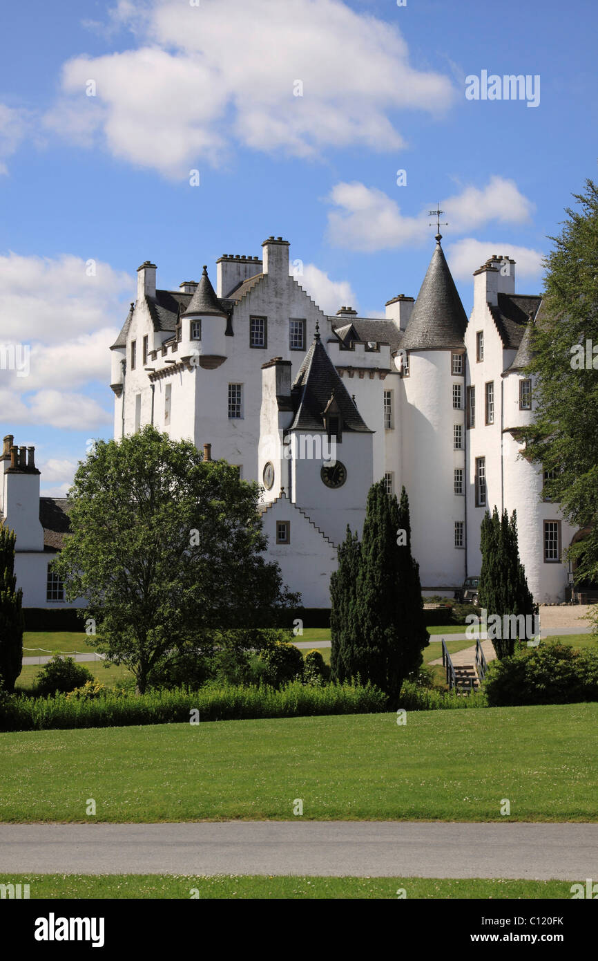 Blair Castle, Blair Atholl, Perthshire, Scotland, United Kingdom ...