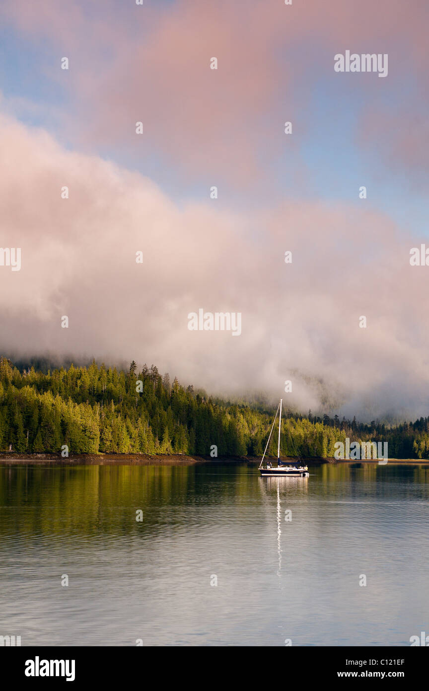Alaska. Yes Bay in the Cleveland Peninsula region of Southeast Alaska ...