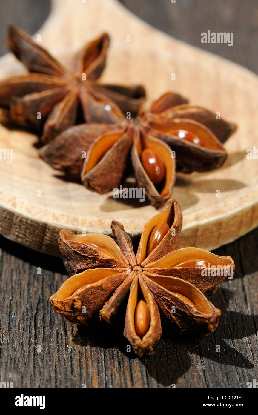 Star anise (Anisi stellati fructus Stock Photo - Alamy