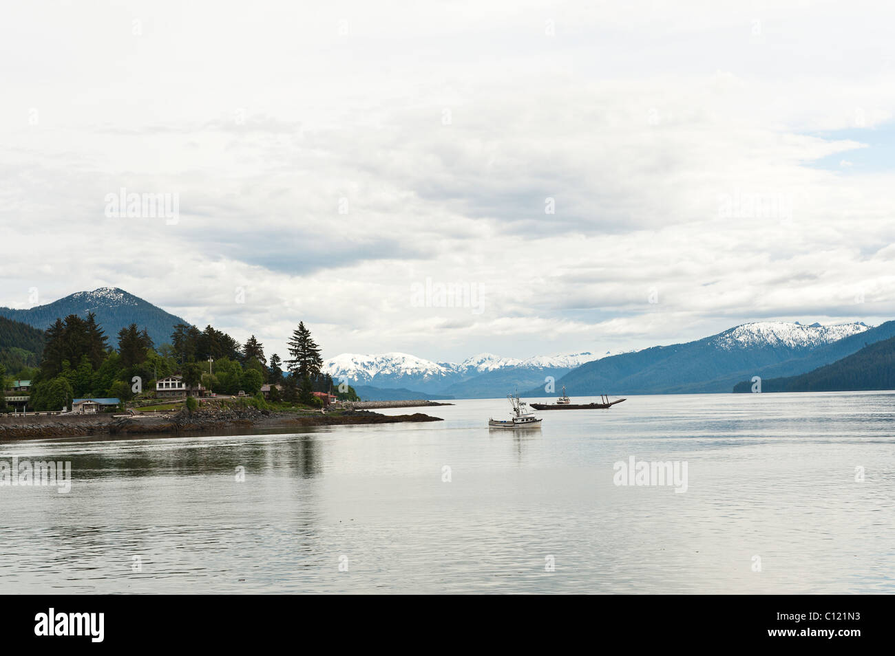 Alaska. Wrangell, Southeast Alaska Stock Photo - Alamy