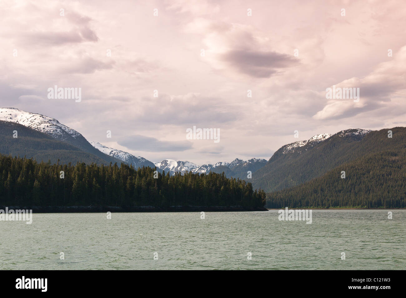 Alaska. Walker Cove area of Misty Fjords National Monument Wilderness ...