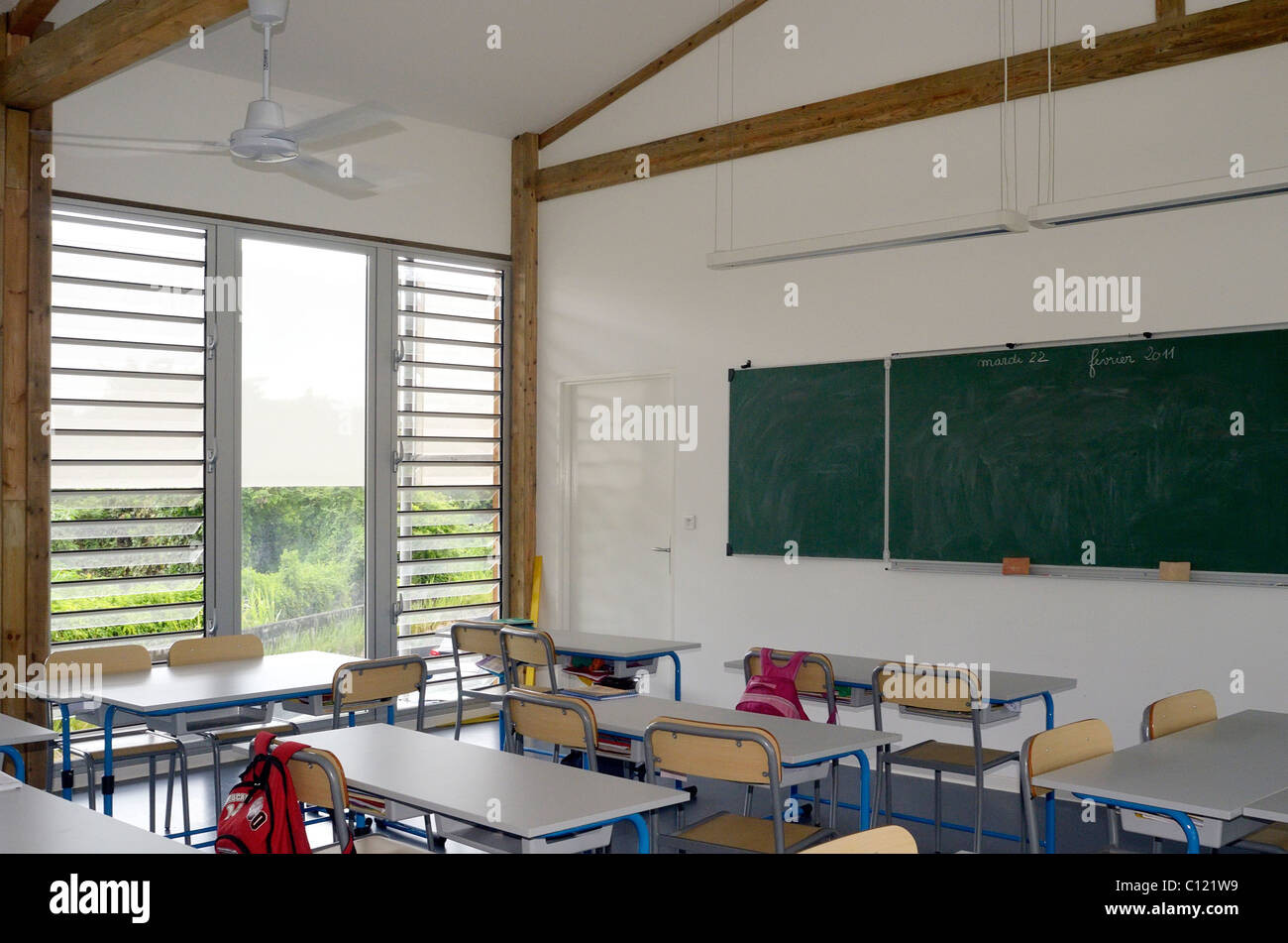 interior of classroom Stock Photo - Alamy