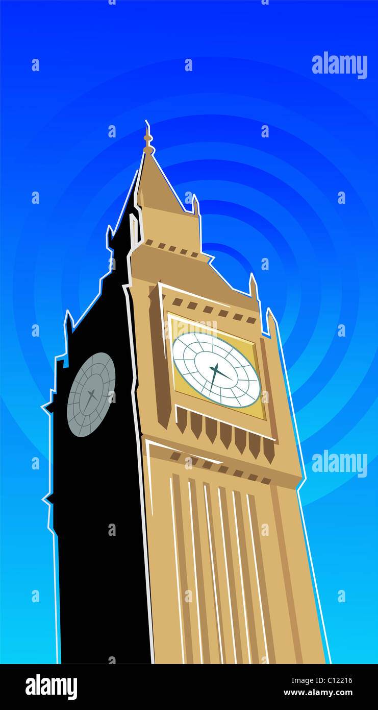Ben clock tower Stock Photo - Alamy