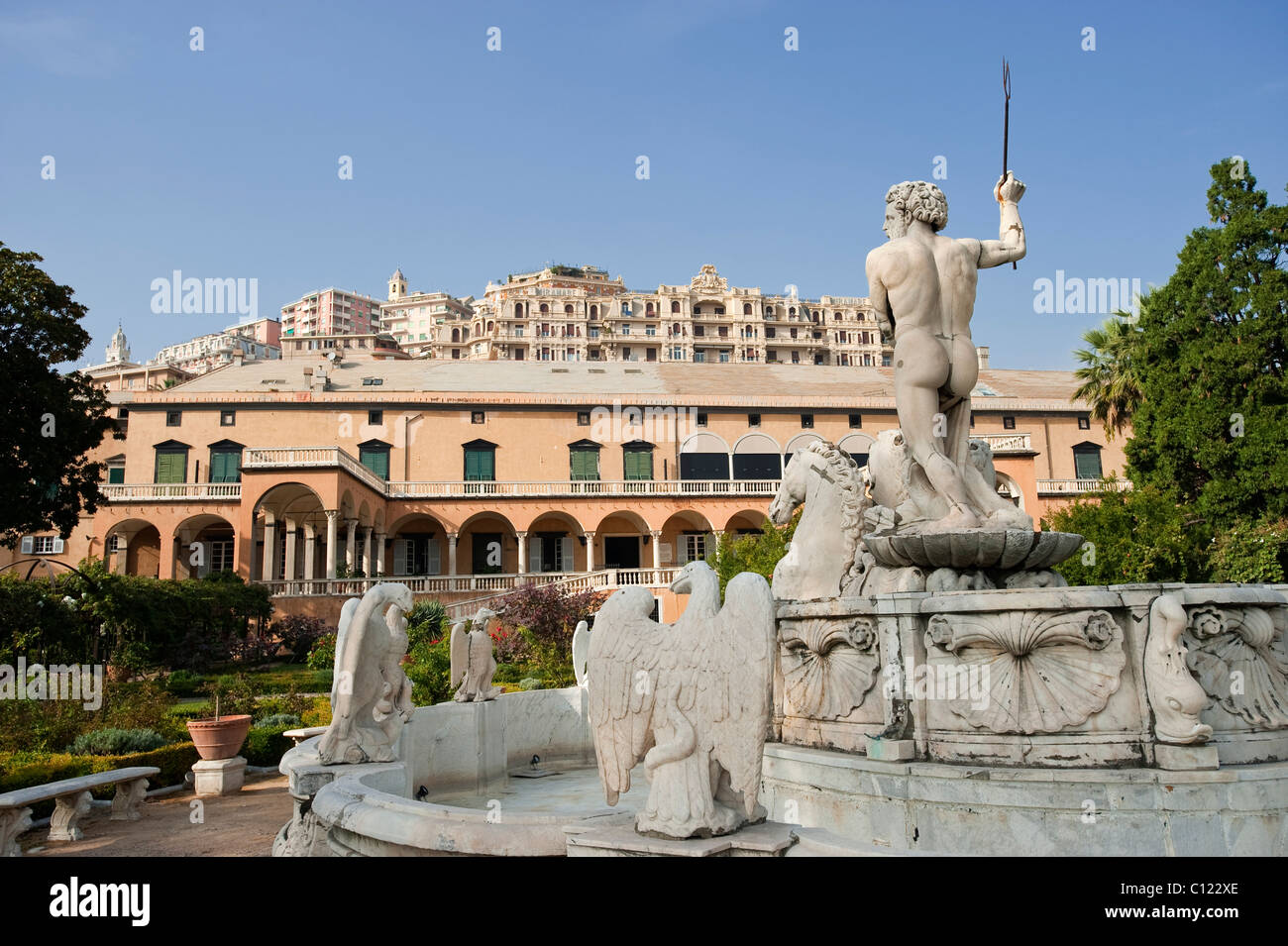 Genoa italy principe hi-res stock photography and images - Alamy