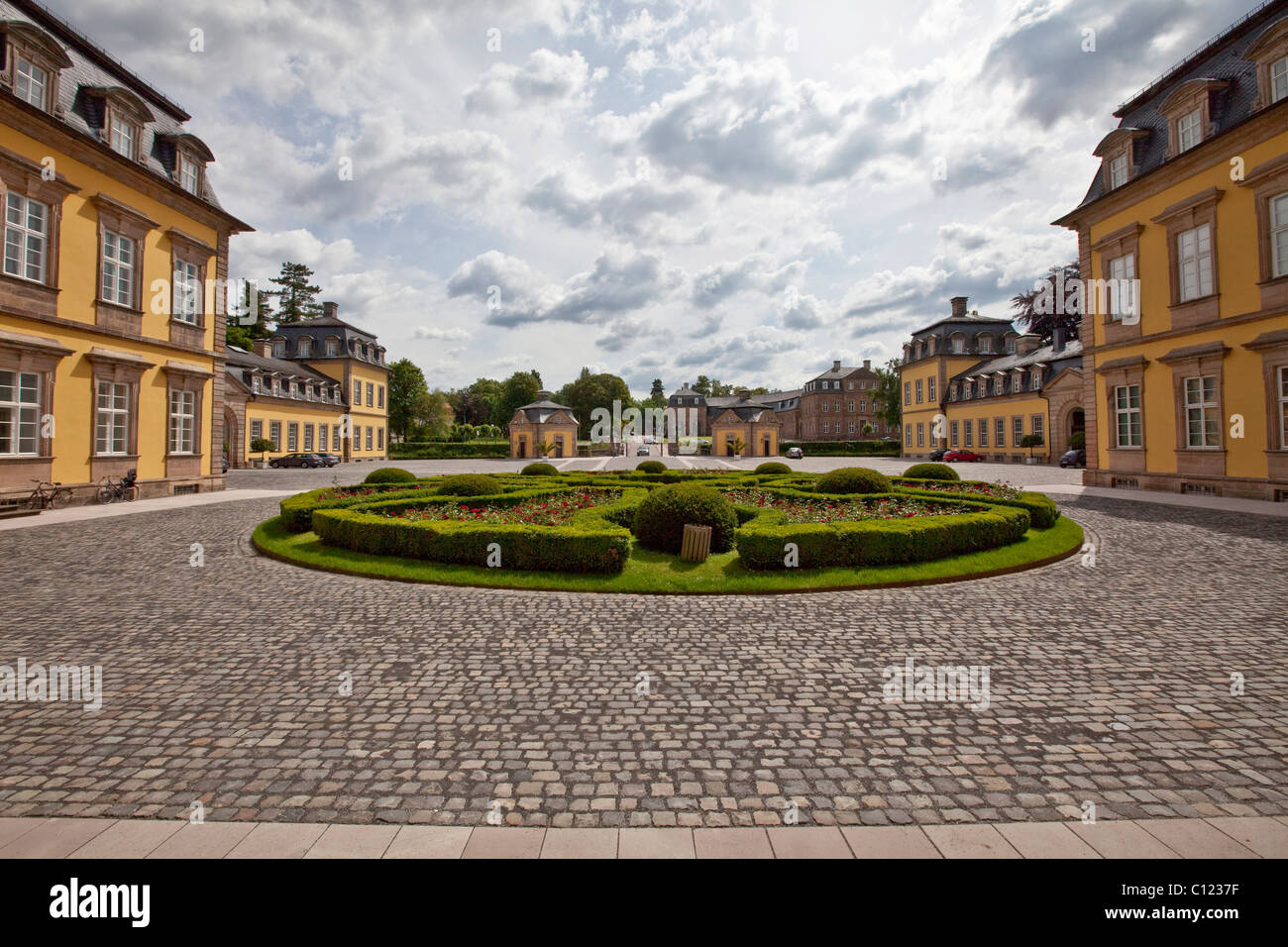 Old Baroque Residenzschloss royal palace, Bad Arolsen, Hesse, Germany ...