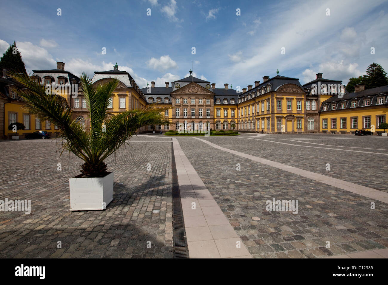Old Baroque Residenzschloss royal palace, Bad Arolsen, Hesse, Germany ...