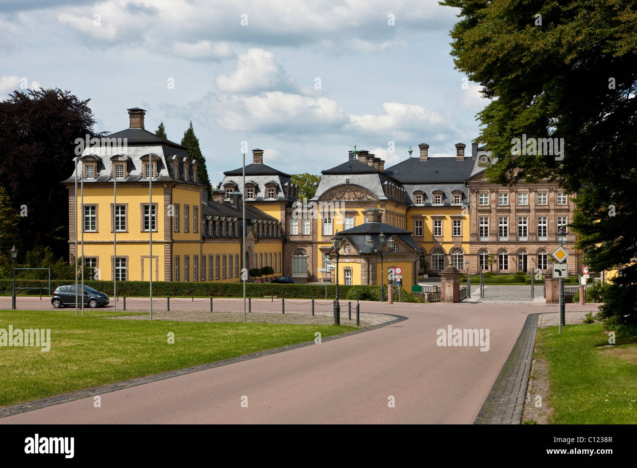 Old Baroque Residenzschloss royal palace, Bad Arolsen, Hesse, Germany ...