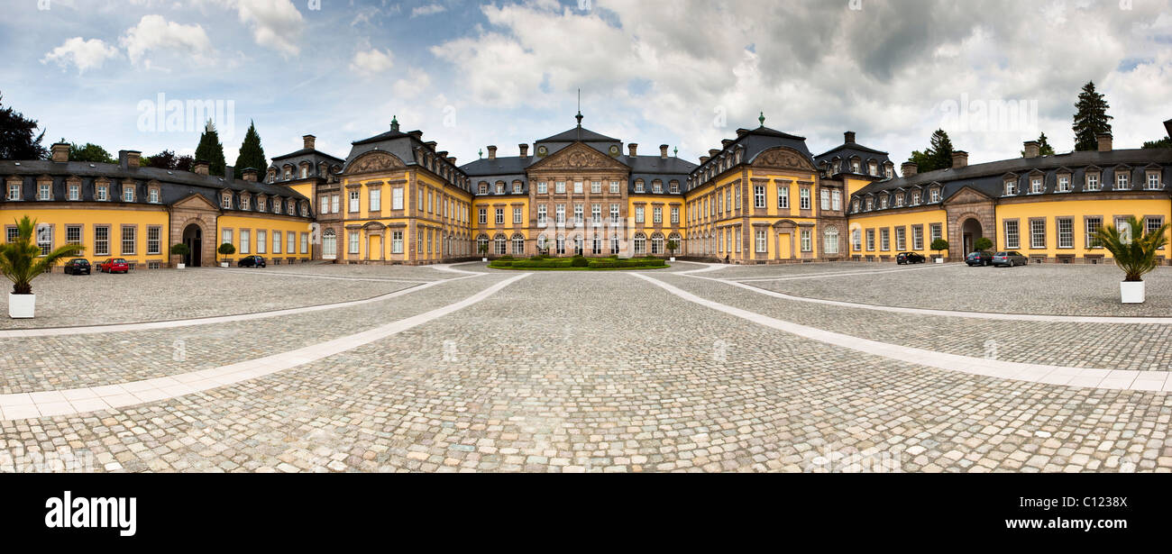 Old Baroque Residenzschloss royal palace, Bad Arolsen, Hesse, Germany ...
