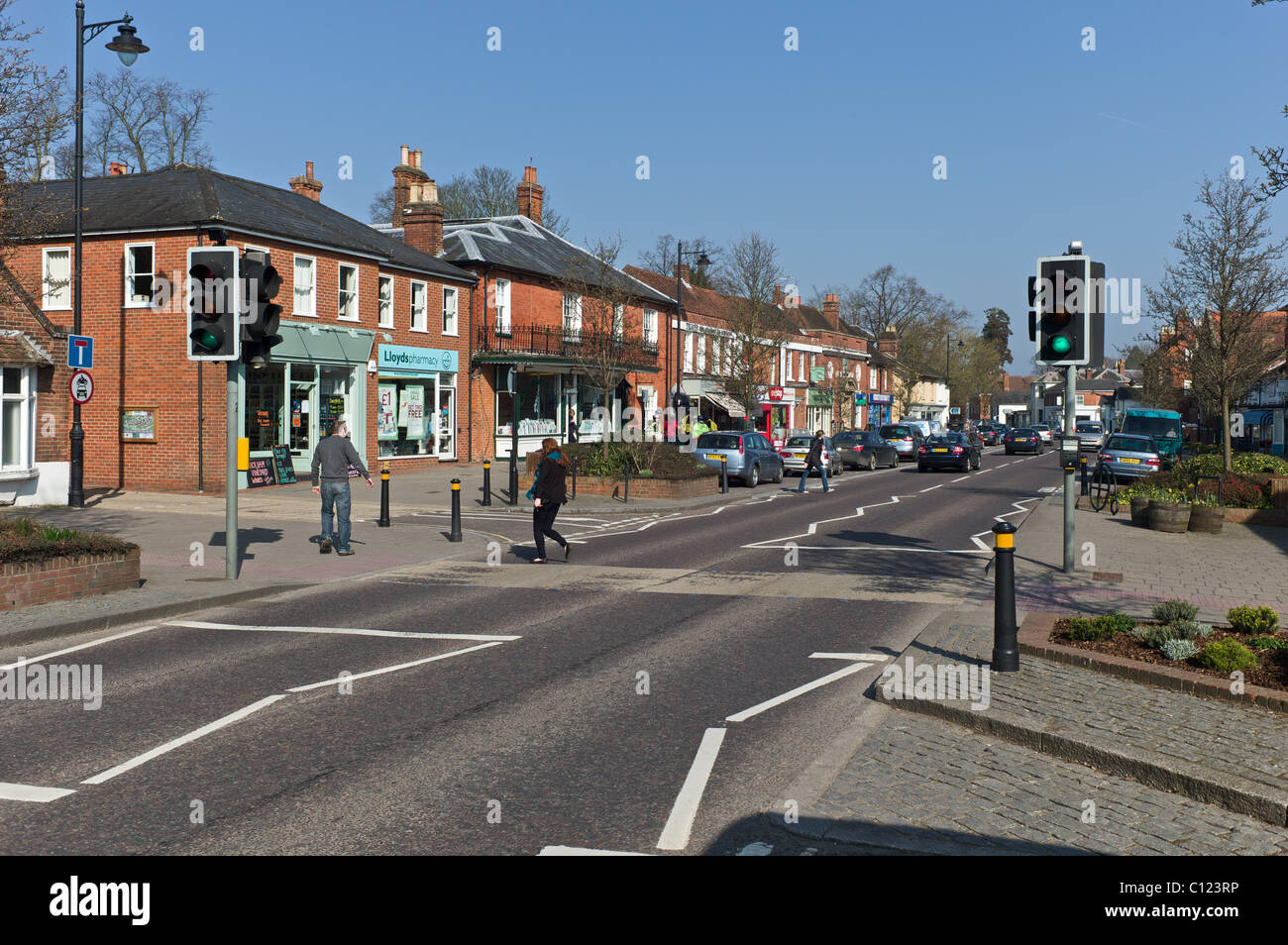 Hartley wintney village hi-res stock photography and images - Alamy