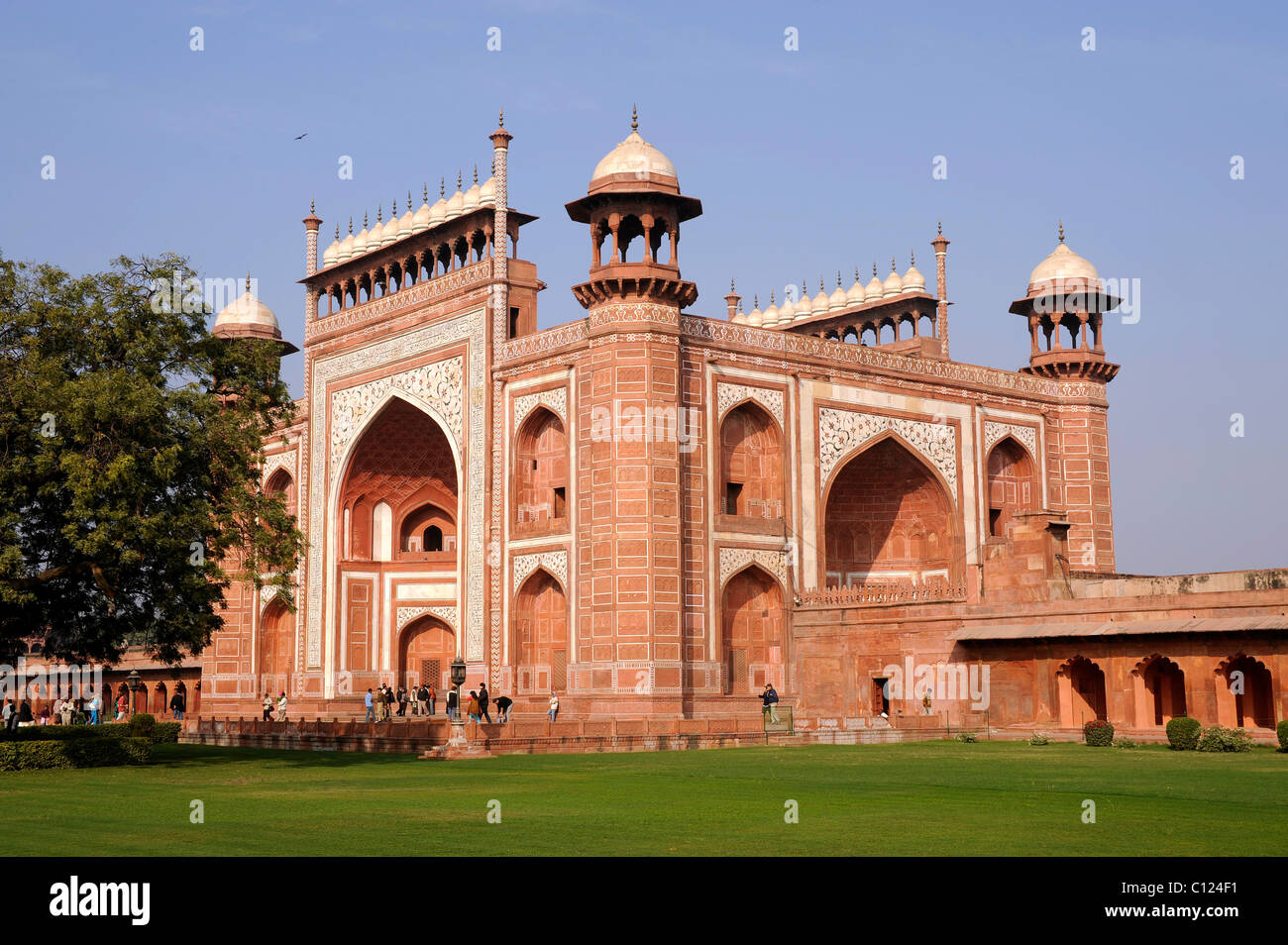 Taj mahal india great gate hi-res stock photography and images - Alamy