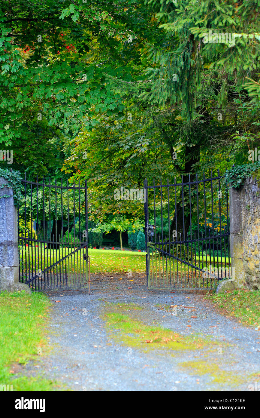 Old Iron Cemetery Gates