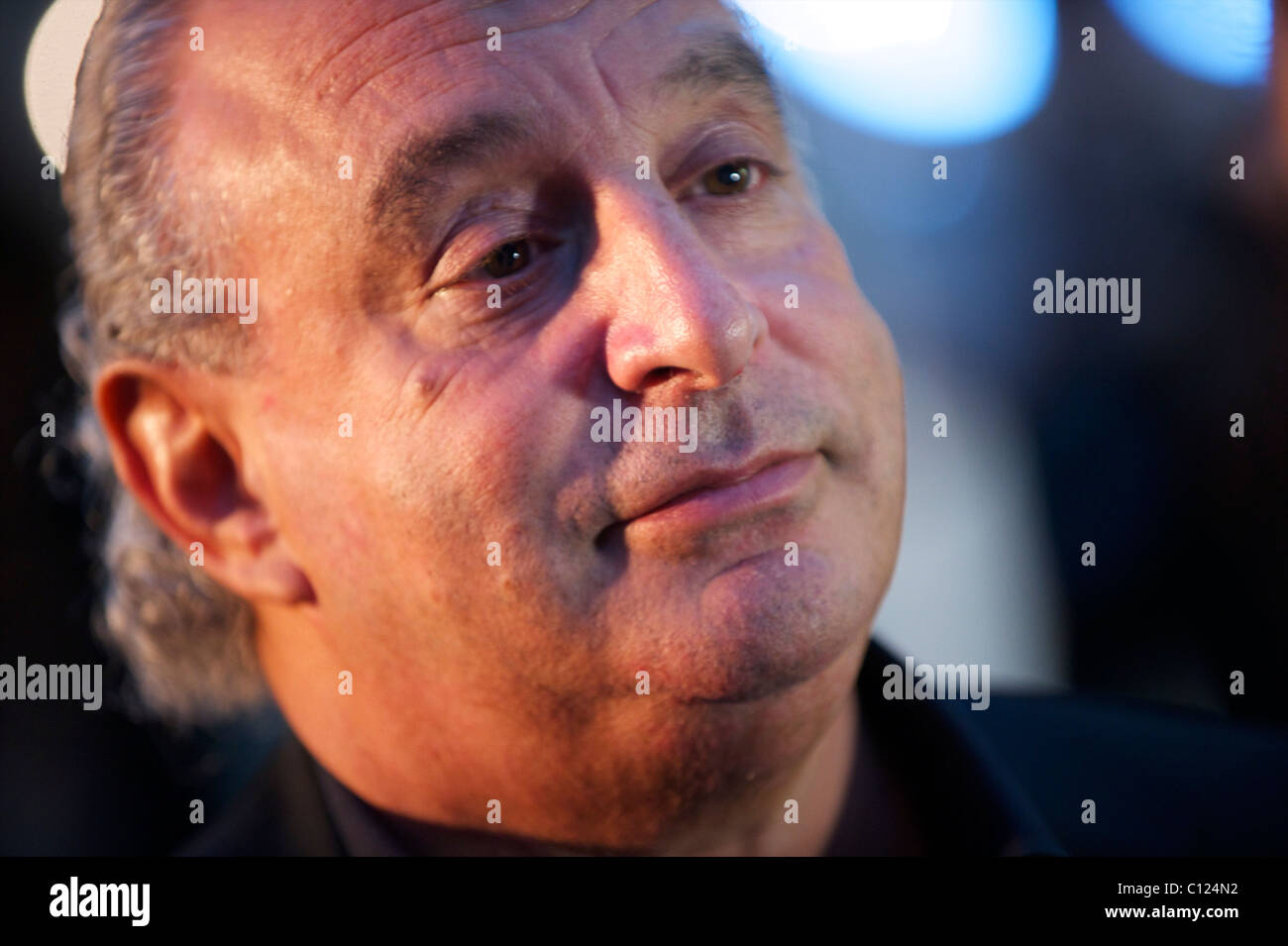 Sir Philip Green attends the Unique autumn 2011 collection at the TS ...