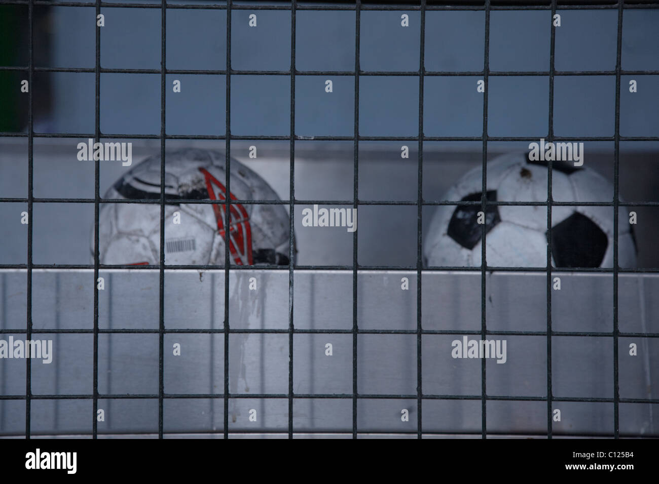 Two footballs hi-res stock photography and images - Alamy