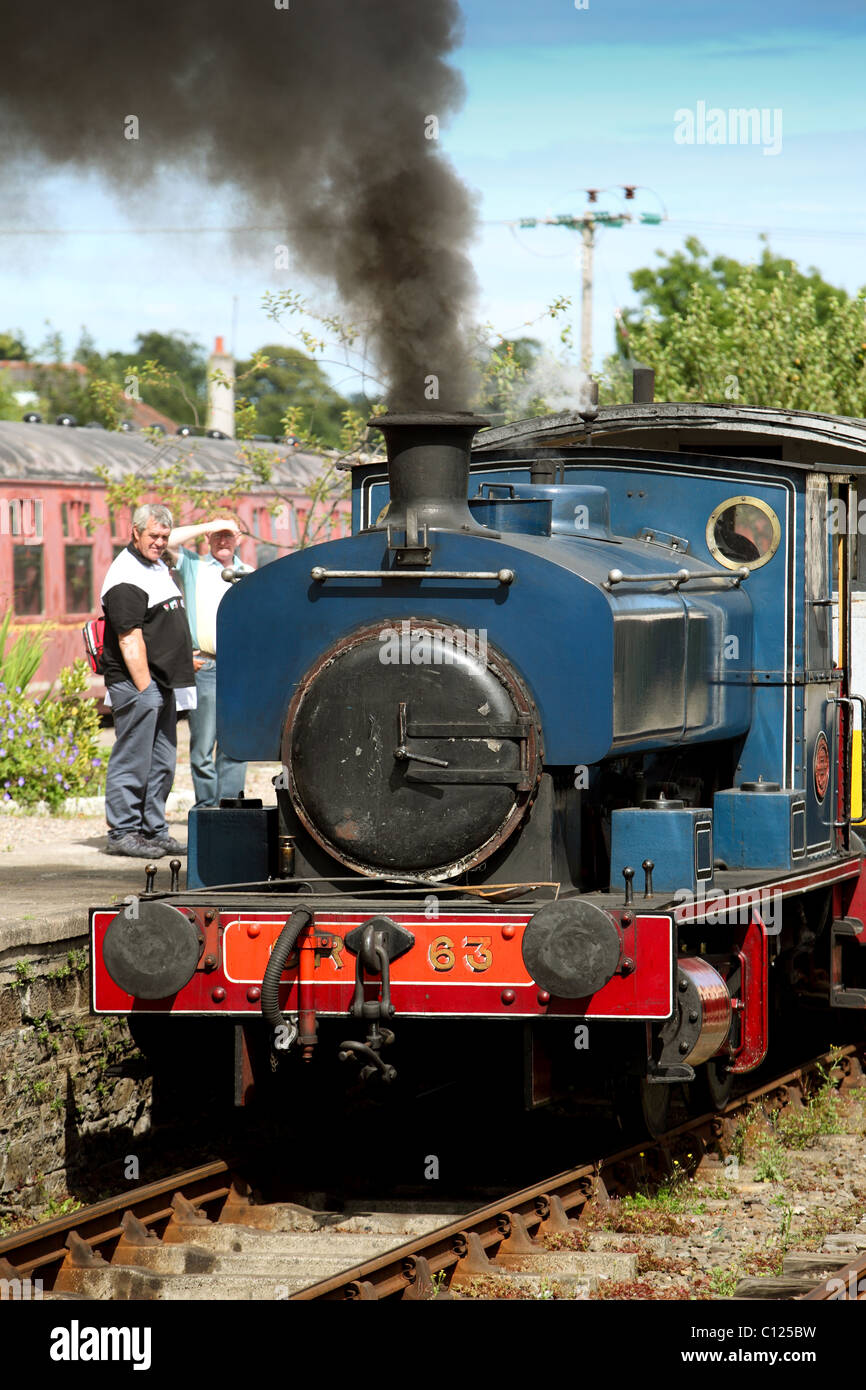 .steam engine caledonian railways at Bridge of Dun station Montrose ...