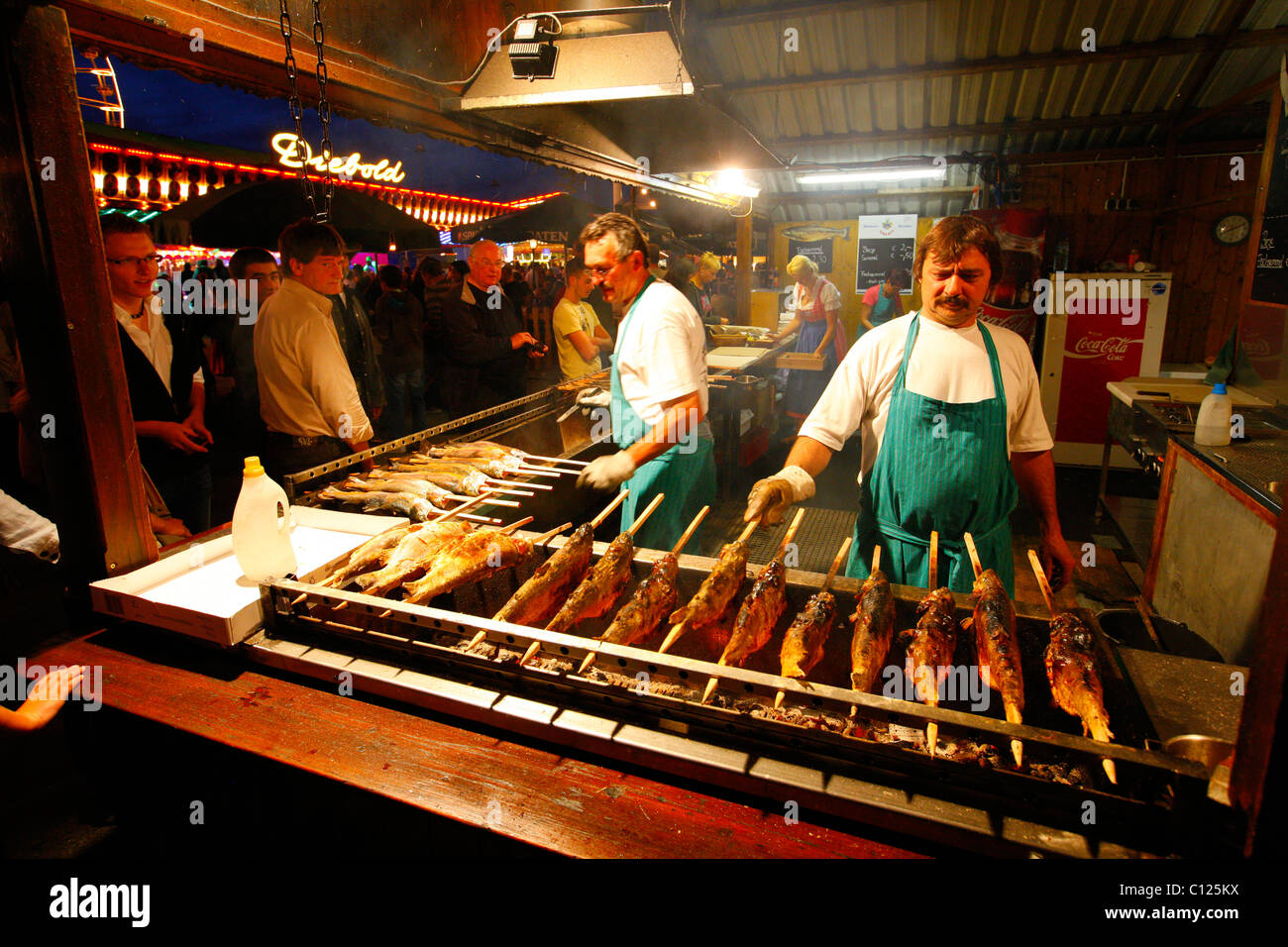 Fish booths hi-res stock photography and images - Alamy