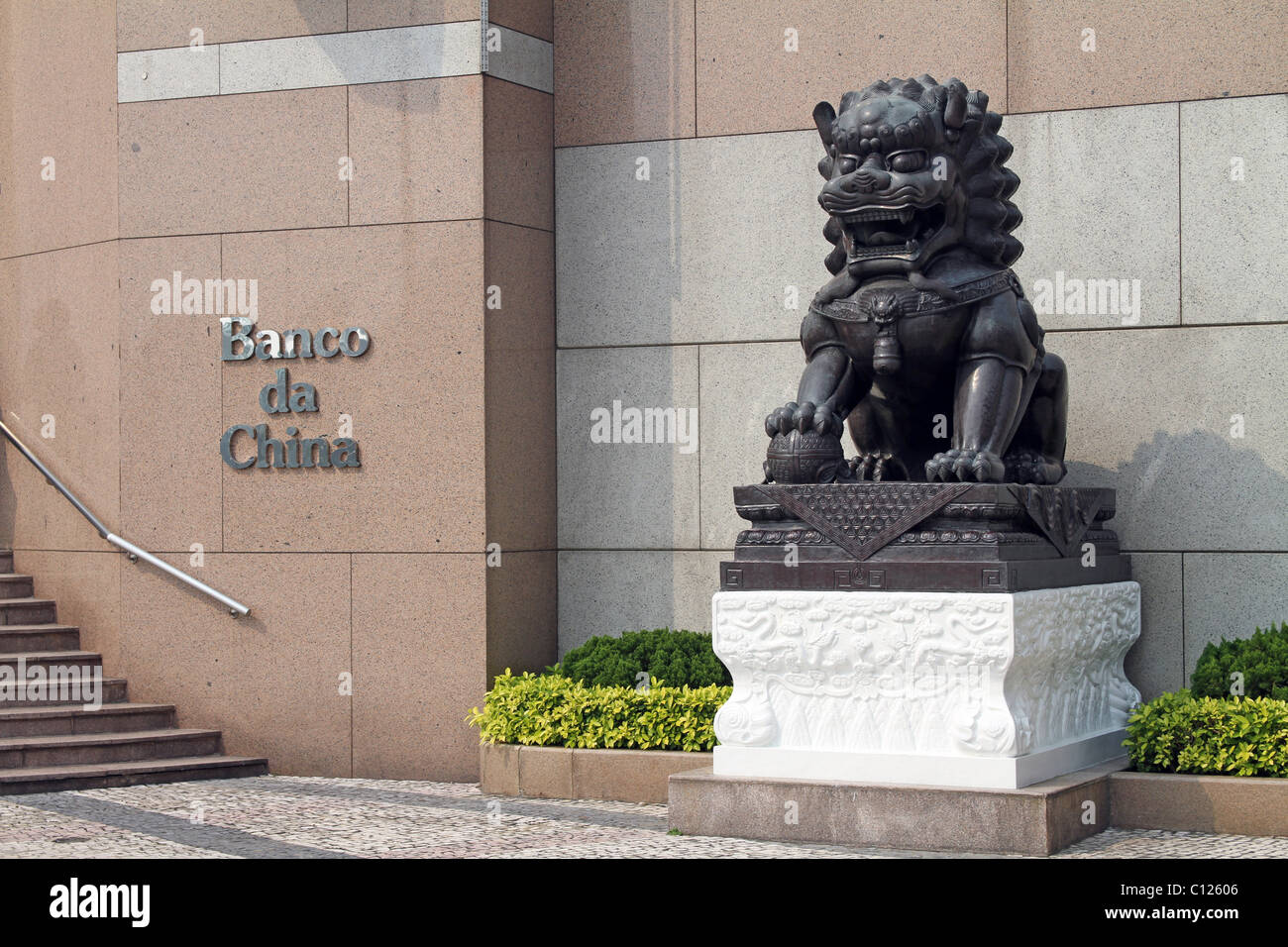 The Bank of China building in Macau, China Stock Photo - Alamy