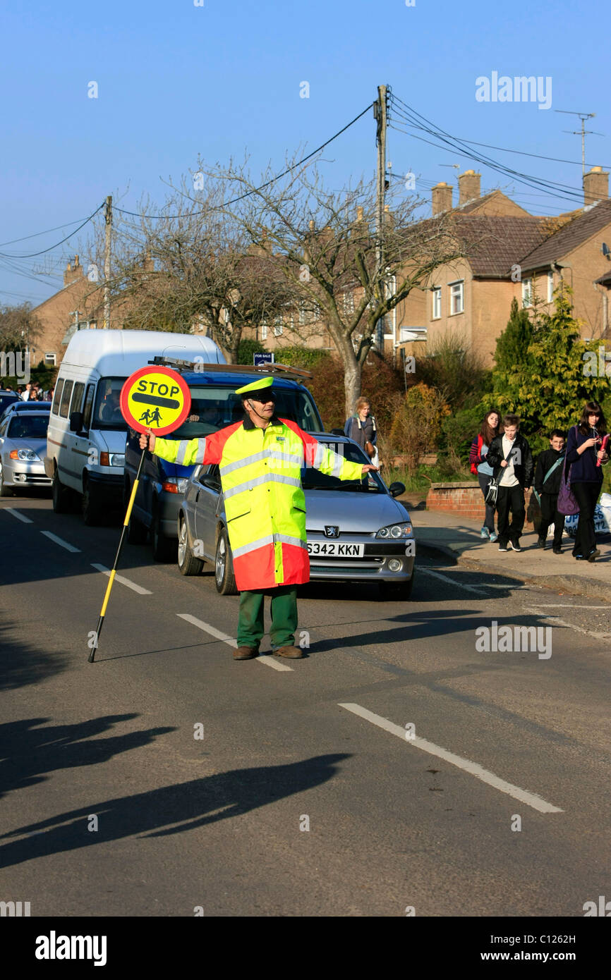 Lollipop man crossing hi-res stock photography and images - Alamy