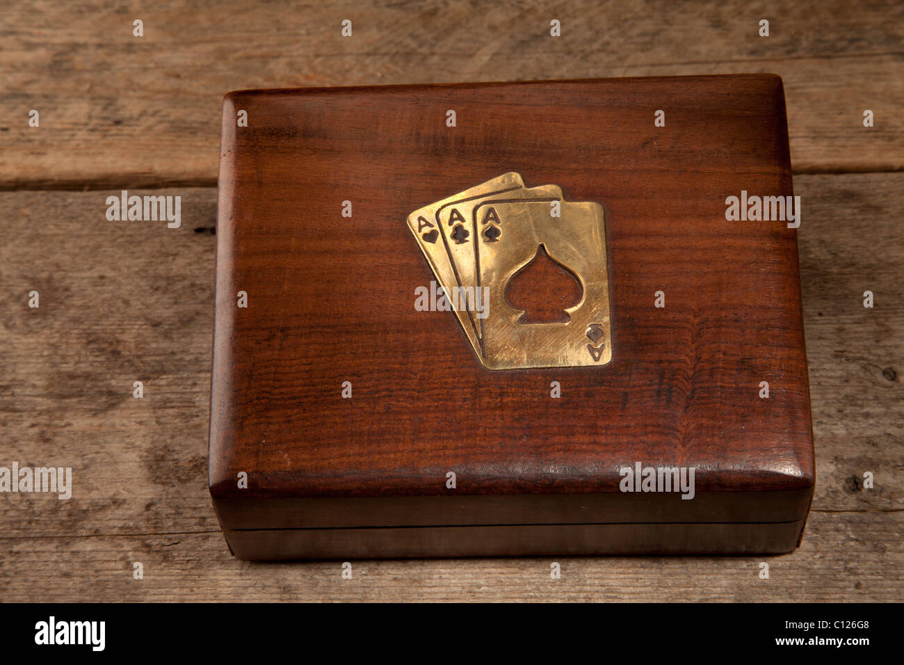Cards in a box hi-res stock photography and images - Alamy